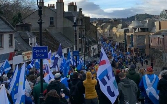 Scottish Independence march held in Inverness – Scottish Politics News